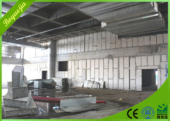 EPS Cement Sandwich Panel For Prefab House / Brick Walls EPS Wall Panel