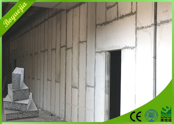 Anti-earthquake Eps Cement sandwich Panel Cilivized Construction 100mm Thickness