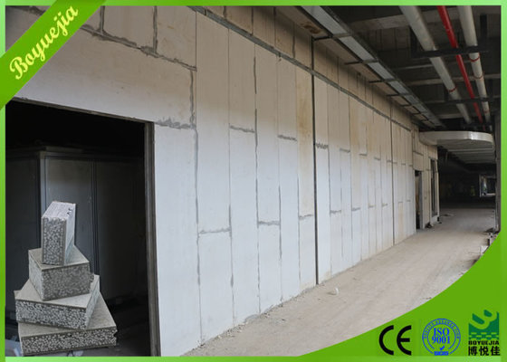 Labor Cost Saving EPS Lightweight Partition Wall Panel For High Building Wall