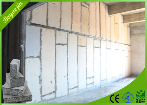 CE Fast Construction Fire Proof Outdoor Wall Partition Panels / Partition Office Walls
