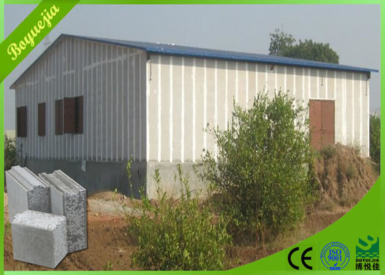 Fire Proof Wall Sandwich Panel Construction For Prefabricated Houses
