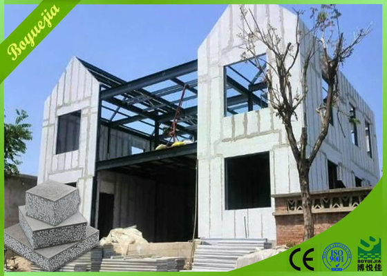 KTV-Partition EPS Cement Sandwich Panels Sound Insulation Heat Preservation