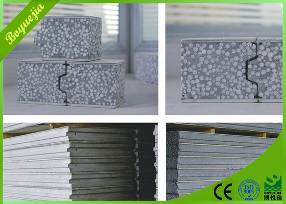 Precast Concrete EPS Cement Sandwich Panel , EPS Cement Composite Panels