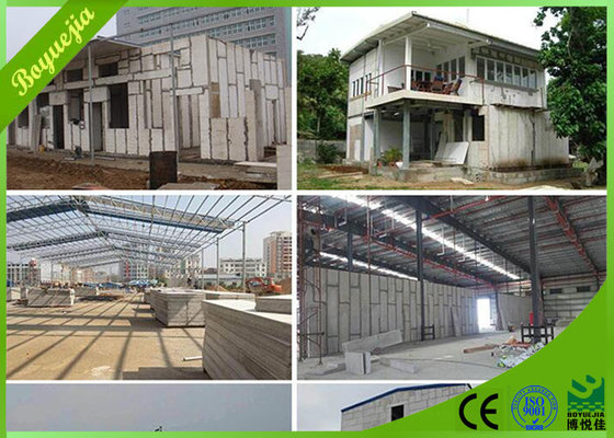 Precast Concrete EPS Cement Sandwich Panel , EPS Cement Composite Panels