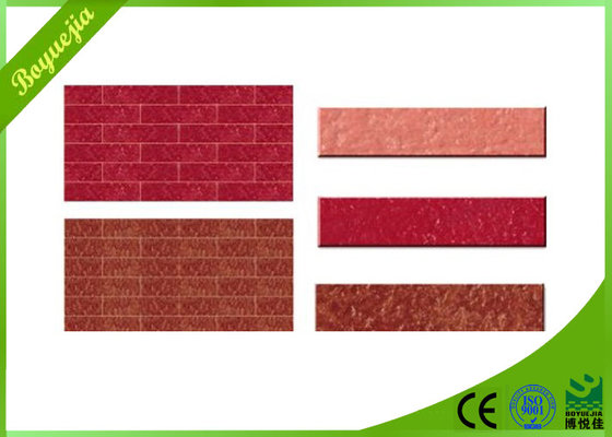 Durable multicolor flexible wall tiles for exterior decoration acid-resistance