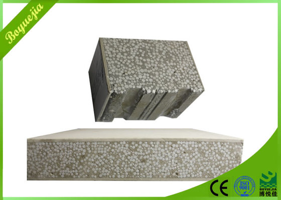 150mm EPS Insulated Sandwich Panels , Concrete External Wall Board