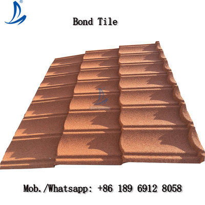 San-gobuild Roof Tile/Stone Solar Roof Tiles/Stone Coated Metal Roof Tile Steel Roofing Indonesia