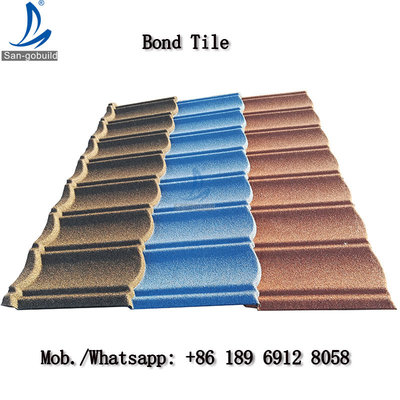 Metal Roofing Sheets Stone Coated Terracotta Red Coating Steel Roof Tile Prices
