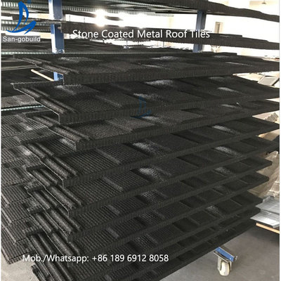 0.4mm Thickness of Steel Sheet and Color Steel Plate Material Price Stone Coated Roofing Tiles Kerala