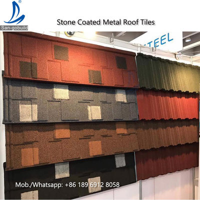Kenya Decras Roofing - Stone Coated Steel Roof Shingles Tiles Price