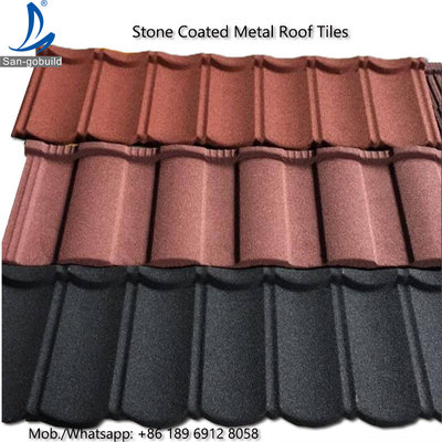 50-Years Warranty Classical Multi-Step Decras Stone Coated Roof Tiles Prices, Cheap Zinc Roof Tiles Zimbabwe