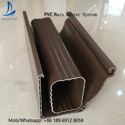 High Quality China PVCRain Water Collector, Rain Roof Gutter Price Philippines
