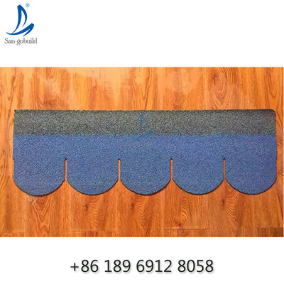 Hangzhou Roofing Materials Fish Scale Asphalt Roof Bitumen Shingles