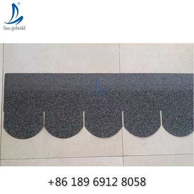 Hangzhou Roofing Materials Fish Scale Asphalt Roof Bitumen Shingles
