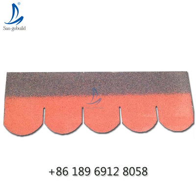 Hangzhou Roofing Materials Fish Scale Asphalt Roof Bitumen Shingles