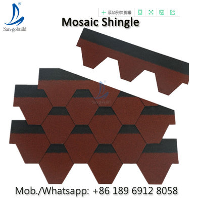 Factory Sale Chinese Villa Color Roof Shingles, Asphalt Roof Shingle Tiles Price In Philippines
