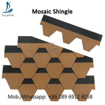 Factory Sale Chinese Villa Color Roof Shingles, Asphalt Roof Shingle Tiles Price In Philippines