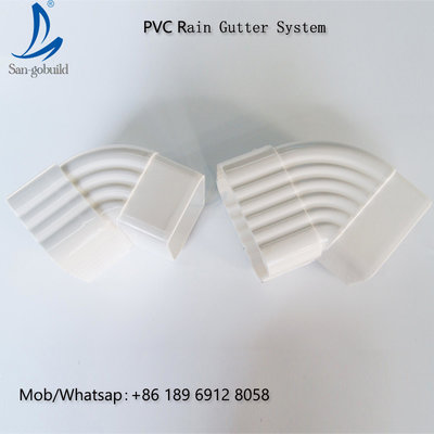 Wholesale Rainwater Drain System Colored Aluminum Extrusion Rain Gutters