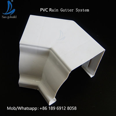 Hot Selling Good Quality Custom Plastic Gutter, Roof PVC Gutter System, Cheap PVC Rain Gutter