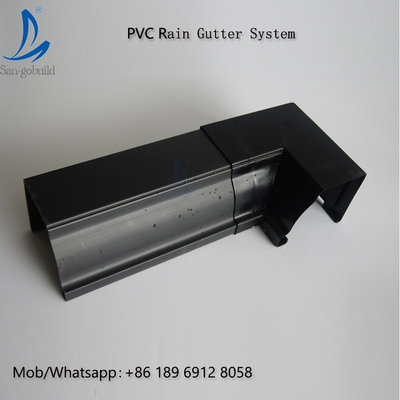 Wholesale Cheap Uv Resistant White Pvc Square Rain Gutter Kenya Price, High Quality Rain Gutter, Rain Gutter Price for K