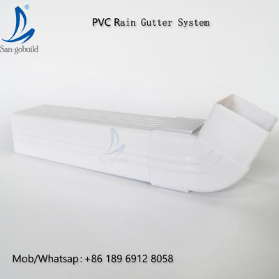 High Quality China PVCRain Water Collector, Rain Roof Gutter Price Philippines