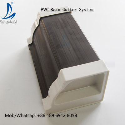 High Quality China PVCRain Water Collector, Rain Roof Gutter Price Philippines