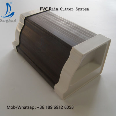 High Quality China PVCRain Water Collector, Rain Roof Gutter Price Philippines
