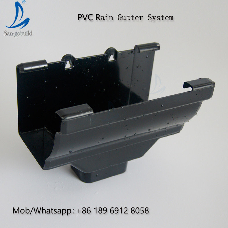 Cheap Price Anti-Corrosion Roofing Plastic Rain Water Gutter Pvc Gutter Drop Outlet