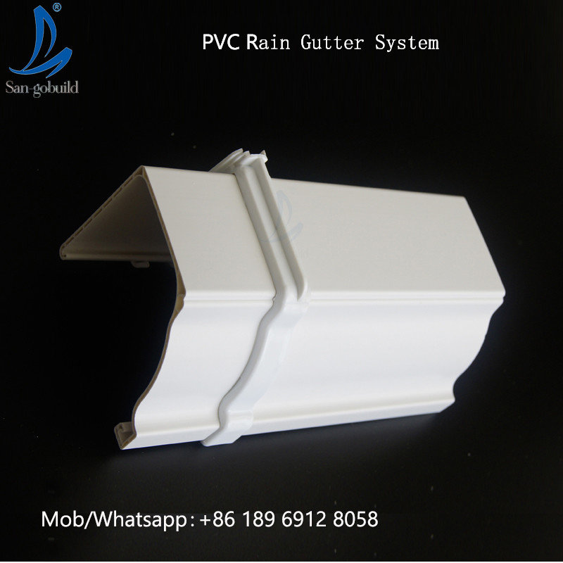 Wholesale Rainwater Drain System Colored Aluminum Extrusion Rain Gutters