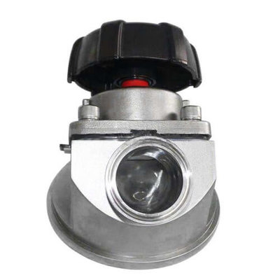 De sanitaire Klep van het de Bodemdiafragma van de Roestvrij staal316l 3A Handtank