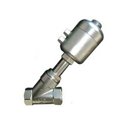Het dubbelwerkende Hygiënische Pneumatische Materiaal van de de Klep Compacte PTFE Verbinding van Hoekseat