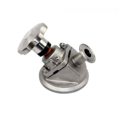 Valvola a diaframma sanitaria del fondo del carro armato dell'acciaio inossidabile 316L Dn40