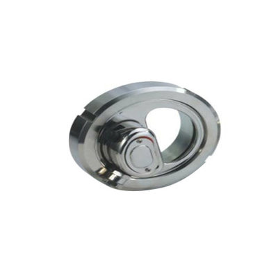 het type van het materiaalunie van het roestvrij staalvoedsel gezichtsglas met licht