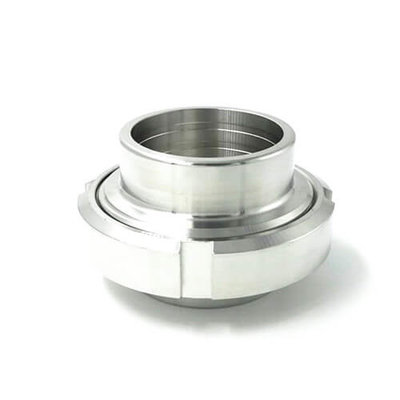 Unione sanitaria del commestibile 316L dell'acciaio inossidabile 304 con gli accessori per tubi rotondi del dado