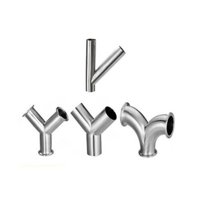Hygiënisch ss316L-het type van voedselrang hygiënisch zuivel Sanitair Y stuiklast-stuk