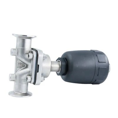 Sanitaire Roestvrij staal316l Hygiënische Pneumatische Actuator Diafragmakleppen
