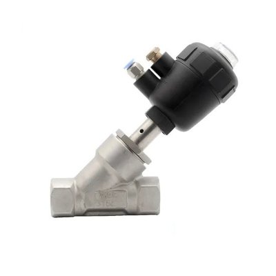 Het dubbelwerkende Hygiënische Pneumatische Materiaal van de de Klep Compacte PTFE Verbinding van Hoekseat