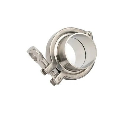 Singoli accessori per tubi sanitari del morsetto del commestibile di Pin dell'acciaio inossidabile tri