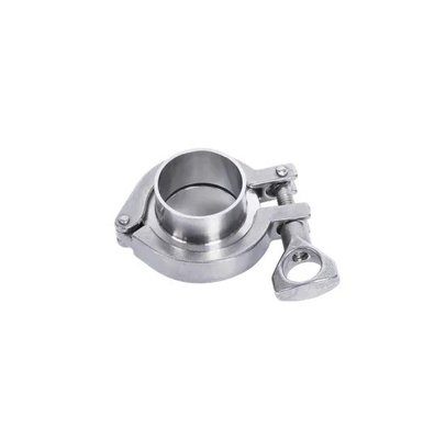 Singoli accessori per tubi sanitari del morsetto del commestibile di Pin dell'acciaio inossidabile tri