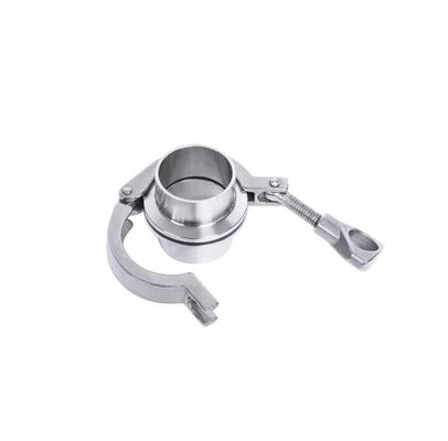 Singoli accessori per tubi sanitari del morsetto del commestibile di Pin dell'acciaio inossidabile tri