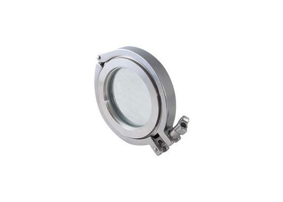 Sanitaire Rang van het Roestvrij staalvoedsel 304 316L-Unie klemde het Glas van het Typegezicht voor Tank vast