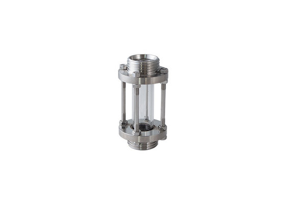 Sanitair Gelast Ingepast Vastgeklemd Tubulair het Gezichtsglas van de voedselrang ss304 ss316