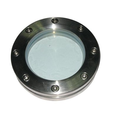 Sanitair Roestvrij staal 304 316 Sanitair Van een flens voorzien Gezichtsglas