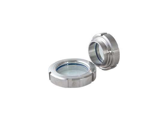 Sanitair Roestvrij staal 304 316 Unie van de Voedselrang Type Gezichtsglas
