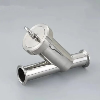 Triklem Sanitaire Filter, Filter van de het Waterzeef van de Roestvrij staal de Zuivelmontage Y