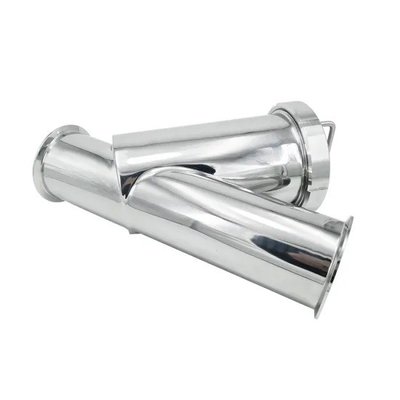 Triklem Sanitaire Filter, Filter van de het Waterzeef van de Roestvrij staal de Zuivelmontage Y