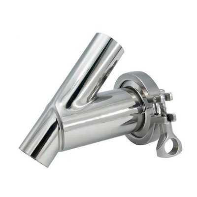 DN25 - DN100 SS304 SS316L Weld End Y Strainer Filter Sanitary Pipes And Fittings