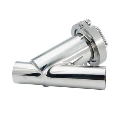 DN25 - DN100 SS304 SS316L Weld End Y Strainer Filter Sanitary Pipes And Fittings