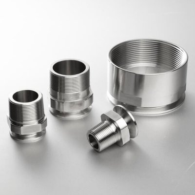 Hygiënische Tri de Klavermontage Dn10 van de Metalen kapadapter - Dn300-Goedgekeurd Fda