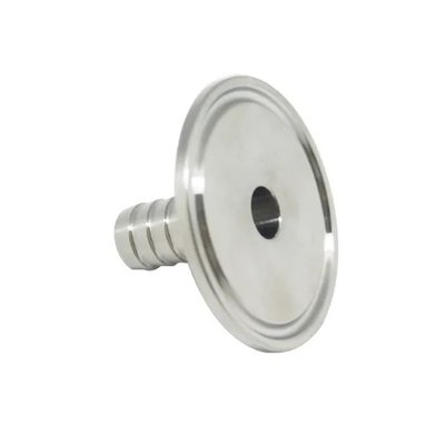 Ss304 Ss316l klemden Minislang Sanitaire Adapters van Roestvrij staal vast